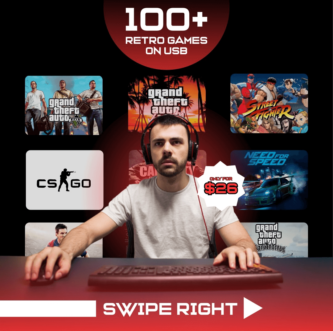 Classic PC Games USB – retrogames